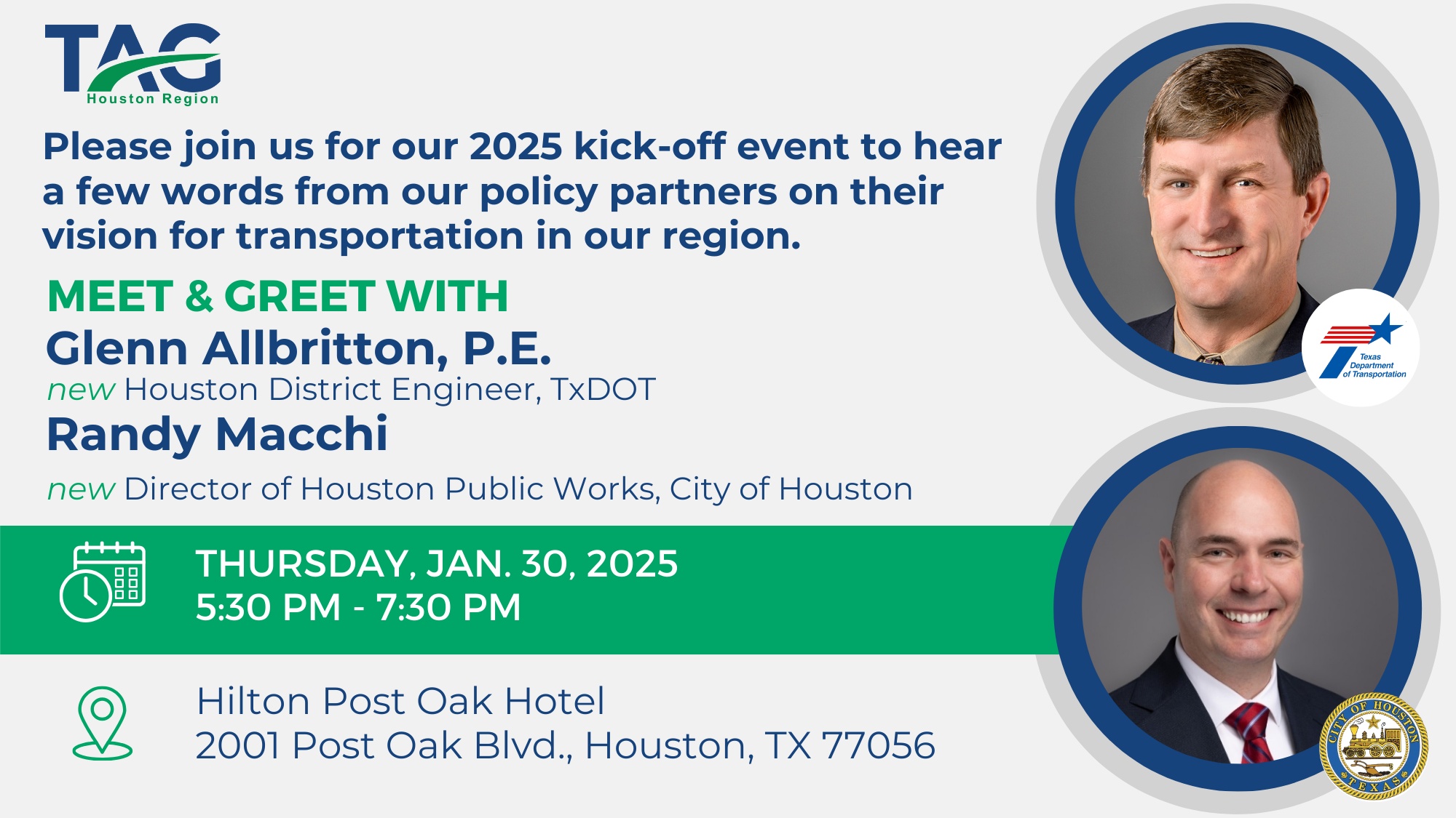 Transportation Advocacy Group Houston | TAG Houston Region