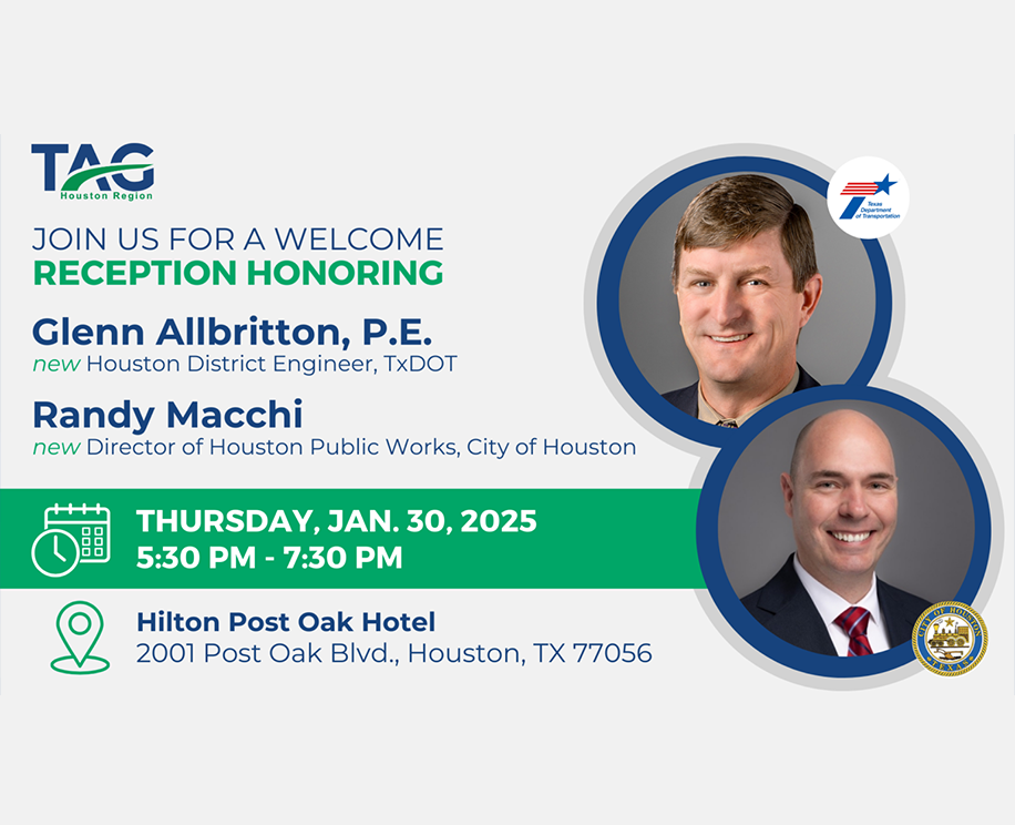 Welcome Reception - TAG Houston